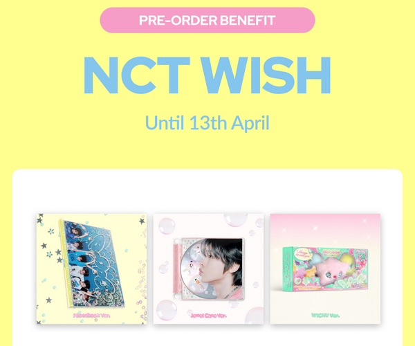 NCT WISH pre-order 🫧 – SOOJIB