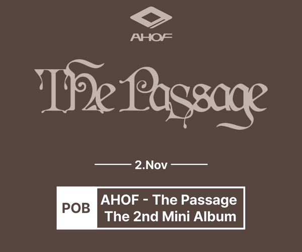 AHOF -The Passage / The 2nd Mini Album – SOOJIB