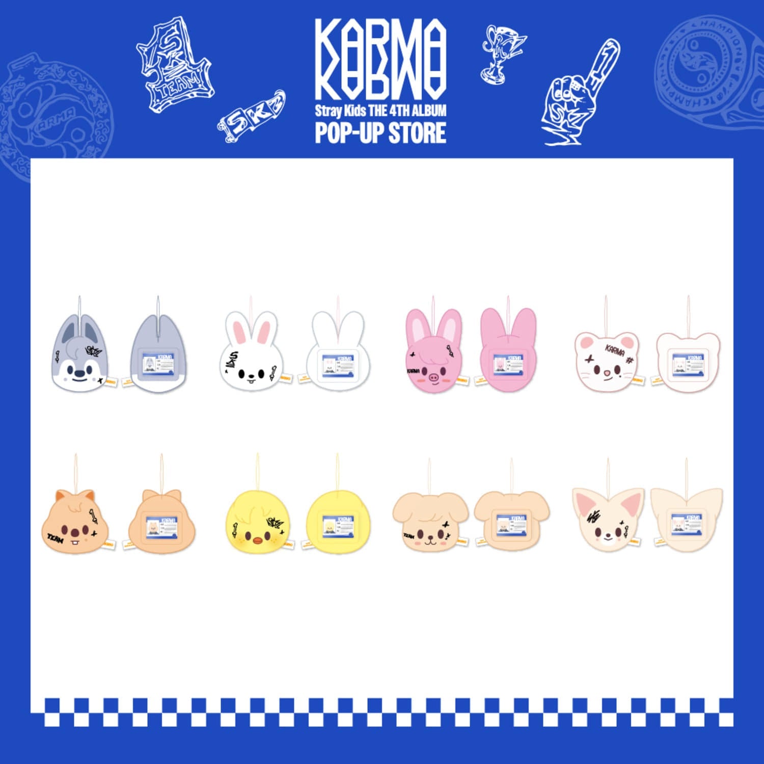 [Pre-order] Stray Kids - SKZOO NAME TAG / POP-UP STORE [KARMA] MD – SOOJIB